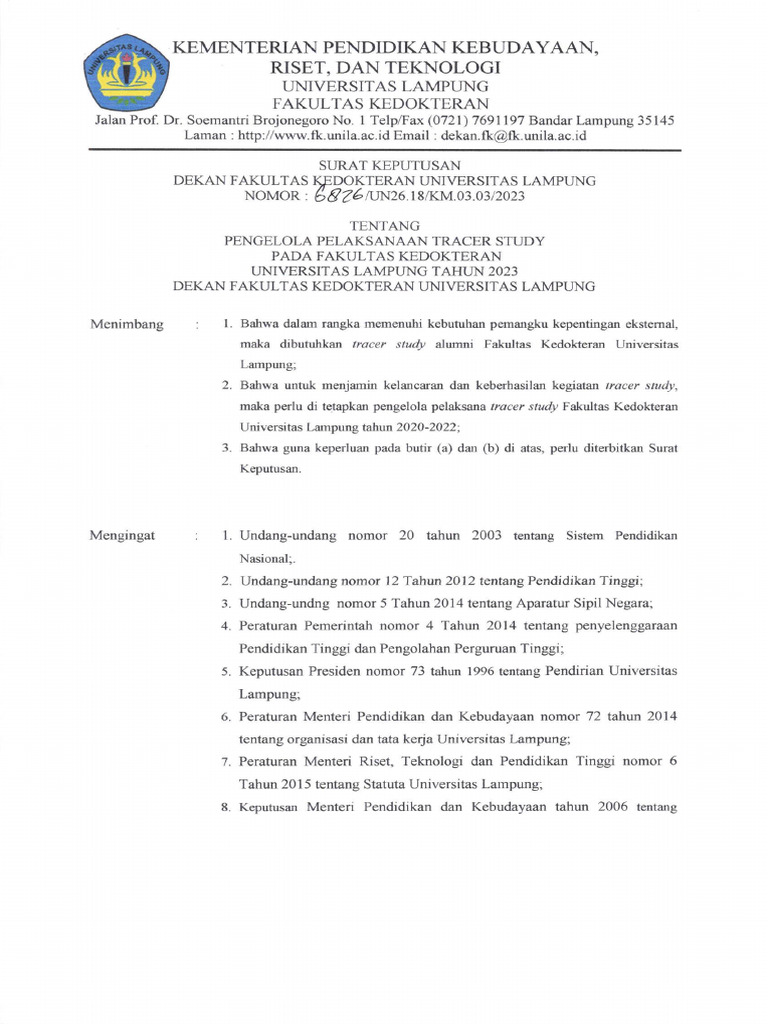 Pelaksanaan Tracer Study | PDF Pelaksanaan Tracer Study | PDF