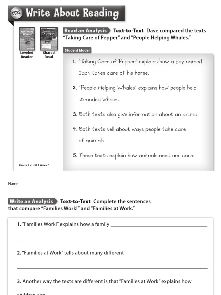 Write About Reading | PDF