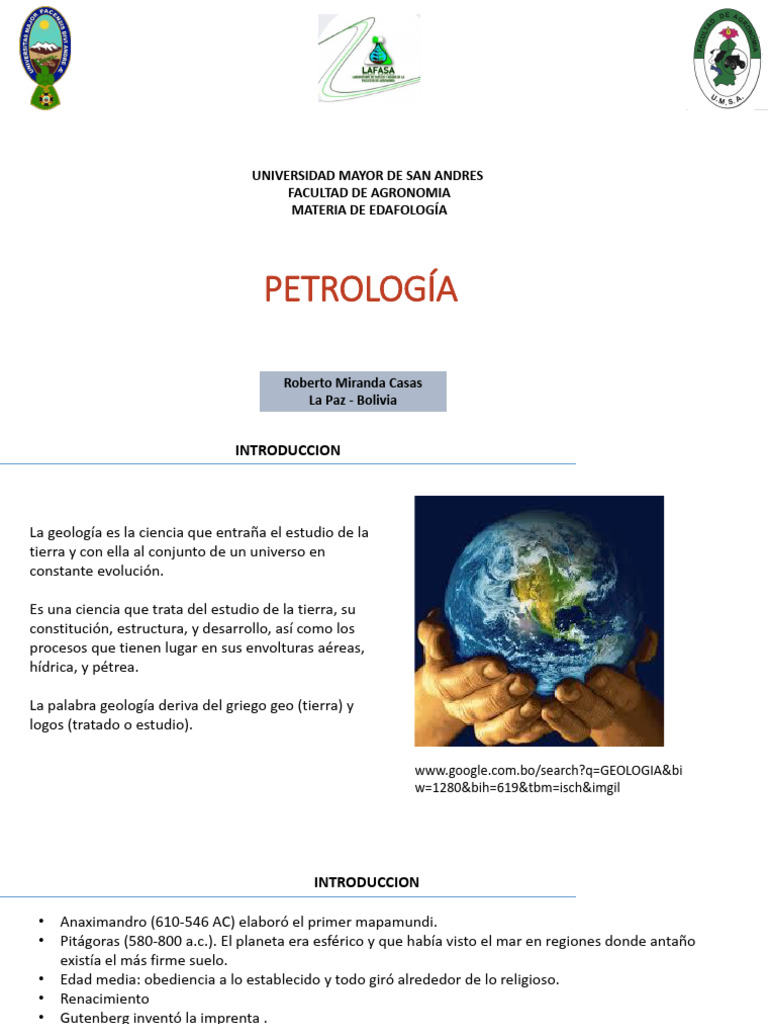 5 Petrologia | PDF | Roca (geología) | Roca ígnea