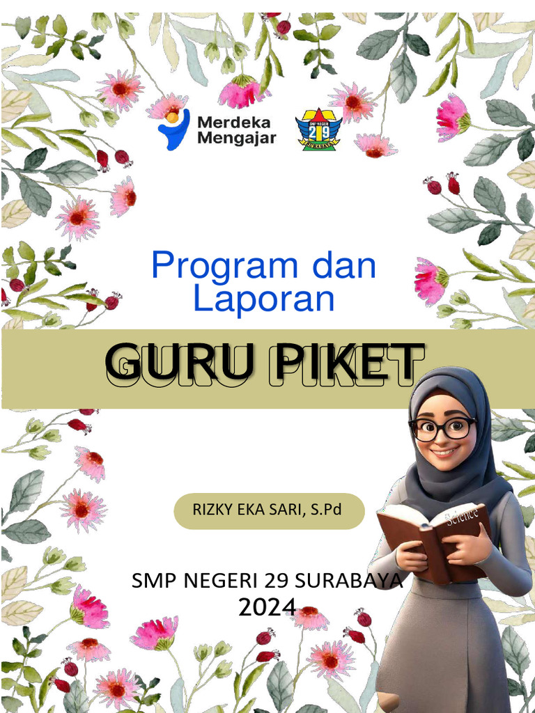Program Kerja Guru Piket SMPN 29 Surabaya | PDF