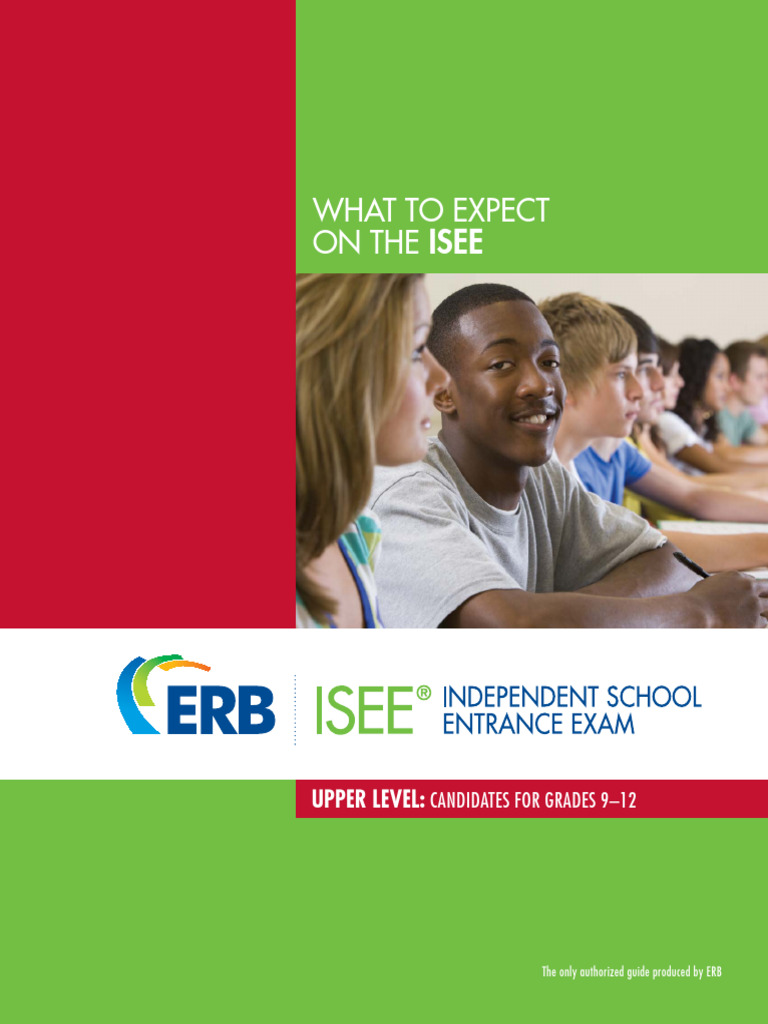 What To Expect On The ISEE Upper Level | PDF | Mathematics | National ...