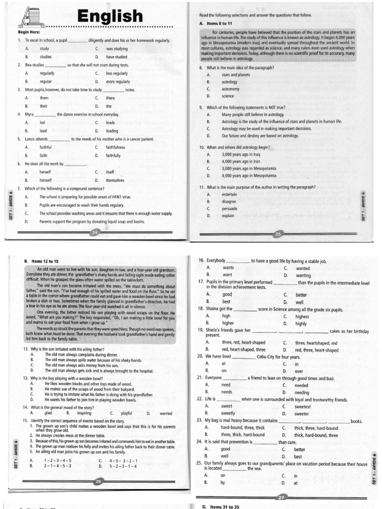 Nat English Reviewer | PDF