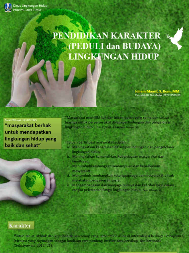 Pendidikan Karakter (Peduli Dan Budaya) LH - Idham Maarif | PDF Pendidikan Karakter (Peduli Dan Budaya) LH - Idham Maarif | PDF