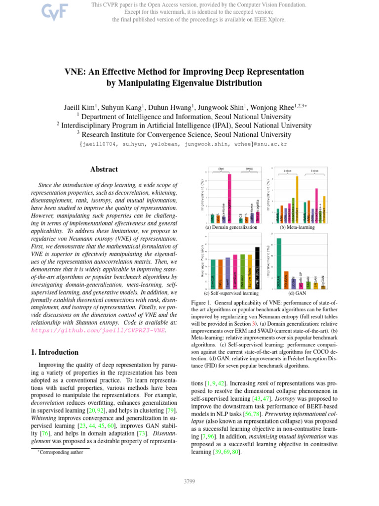 Kim VNE An Effective Method For Improving Deep Representation by Manipulating CVPR 2023 Paper ...