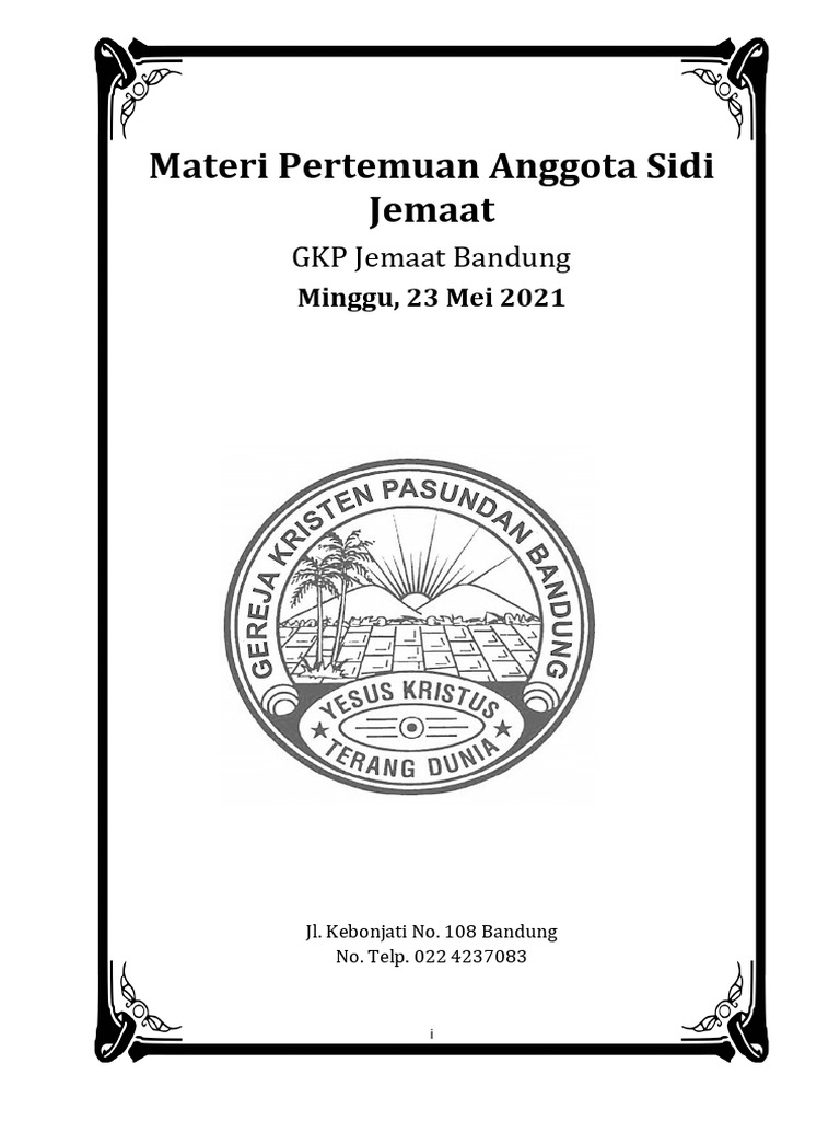 Laporan Kegiatan Jemaat Dan Draft RK RAPP 2020 2021 | PDF | Seni