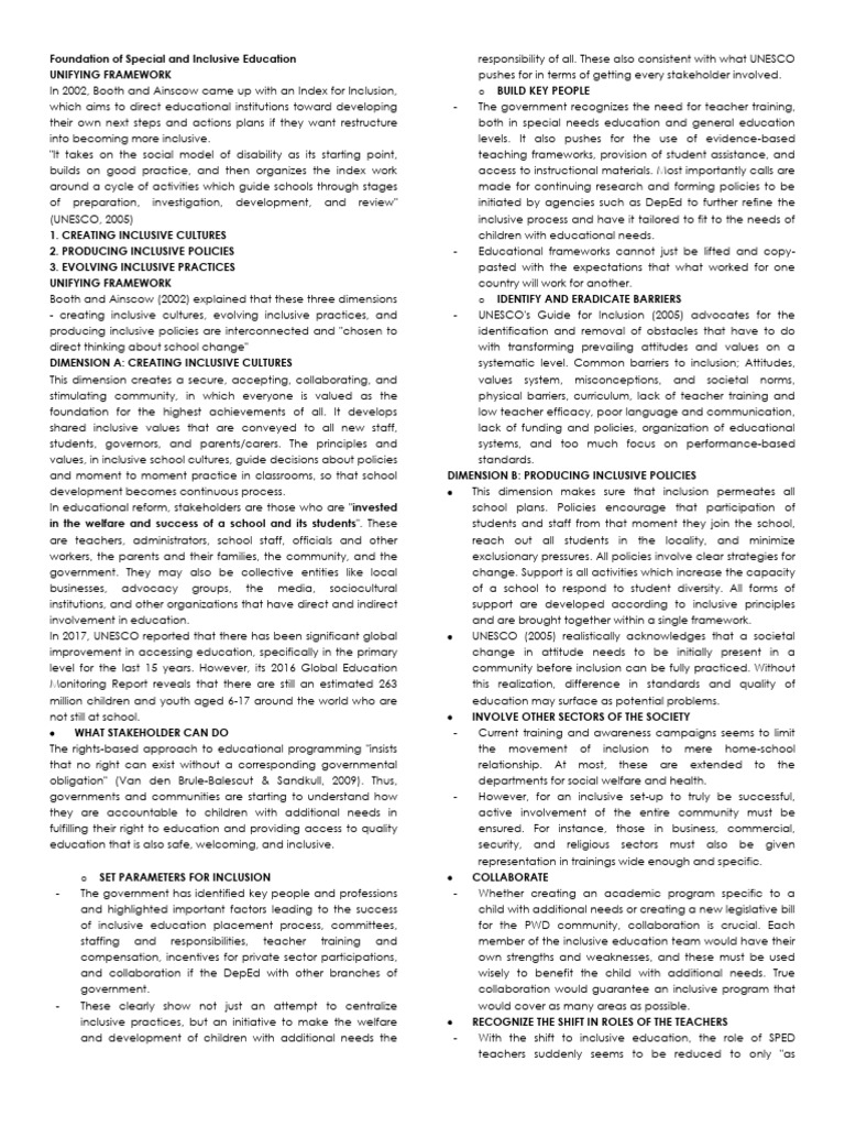 MID FINAL INCLUSIVE Ed | PDF | Intellectual Giftedness | Differentiated Instruction