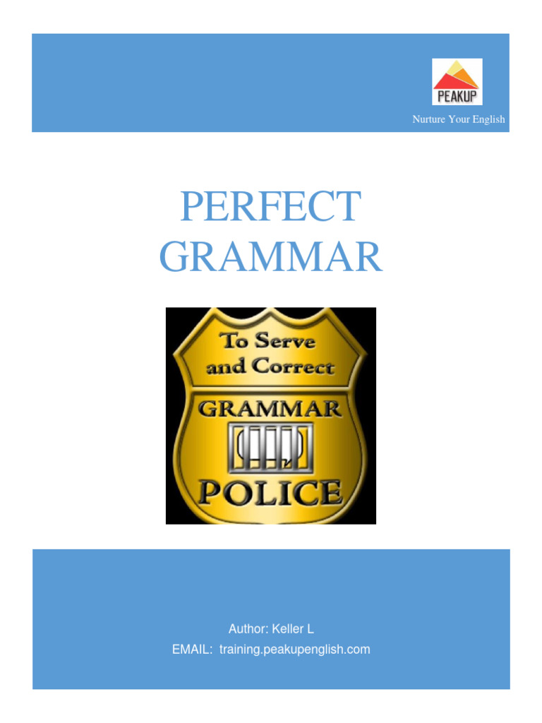 Perfect Grammar | PDF