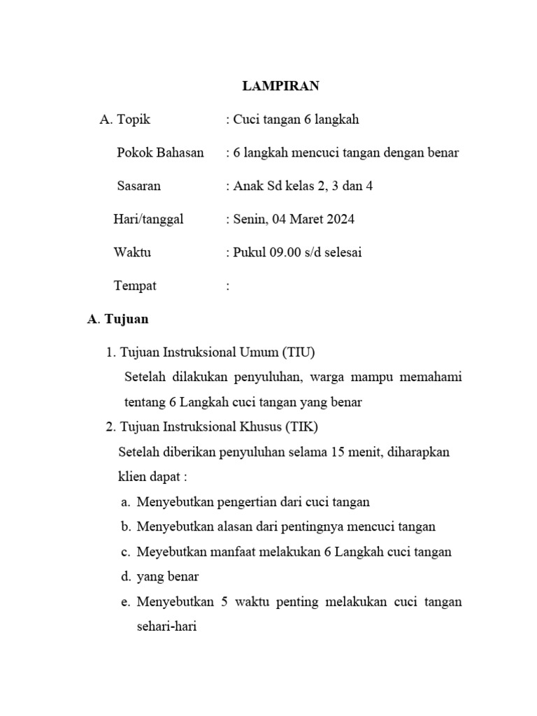 Lampiran Sap | PDF | Sains & Matematika