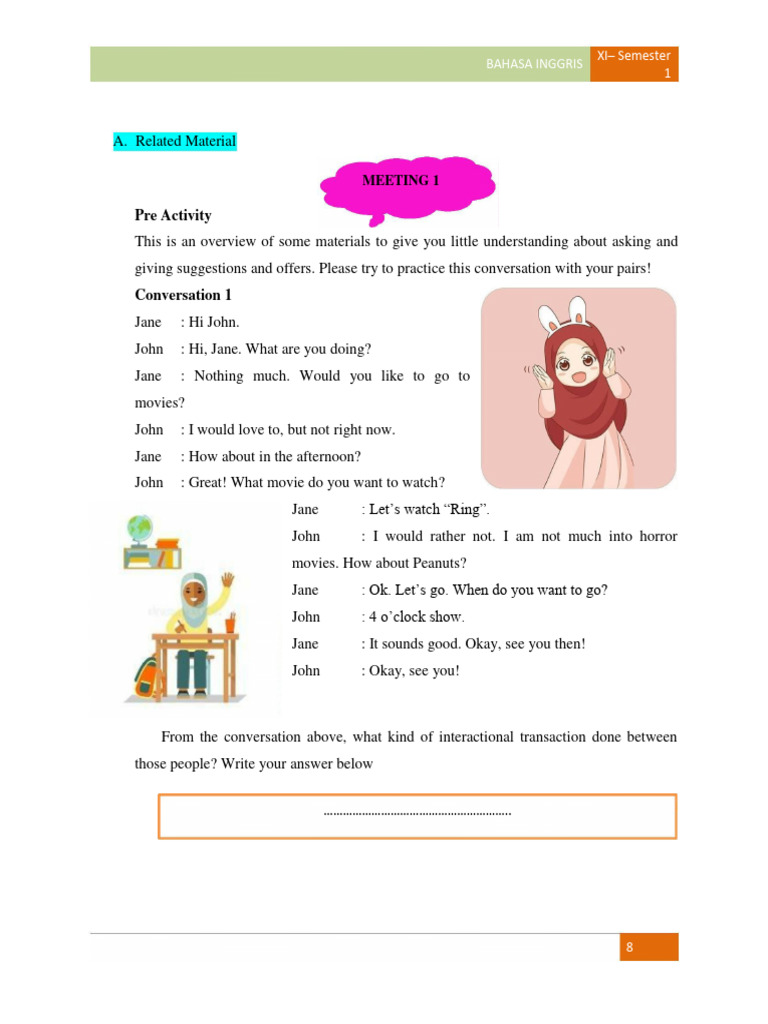 Modul Suggestion | PDF | Indonesian Language | Linguistics