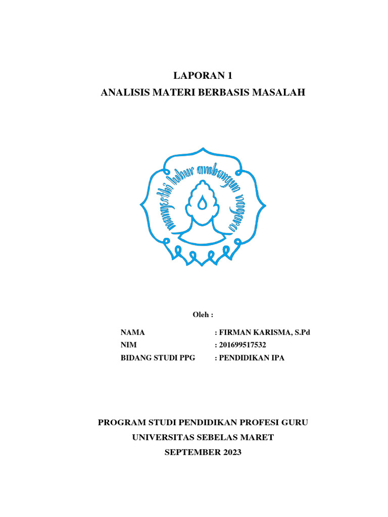 Laporan 1 Firman Karisma | PDF