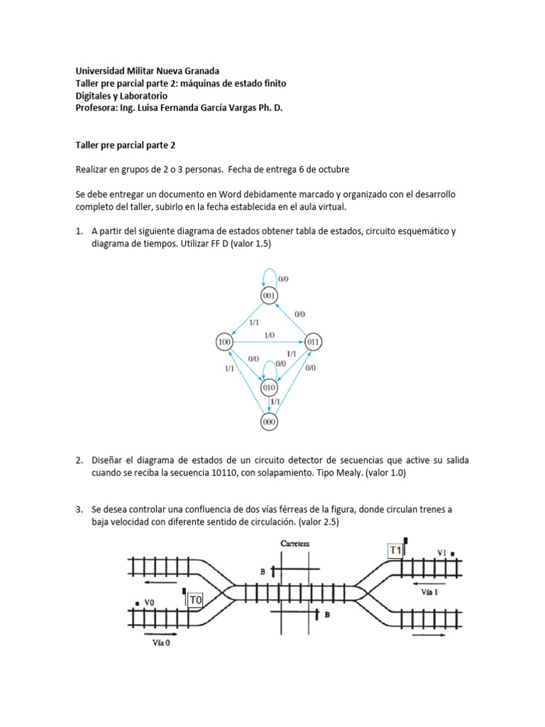 Taller FSM | PDF