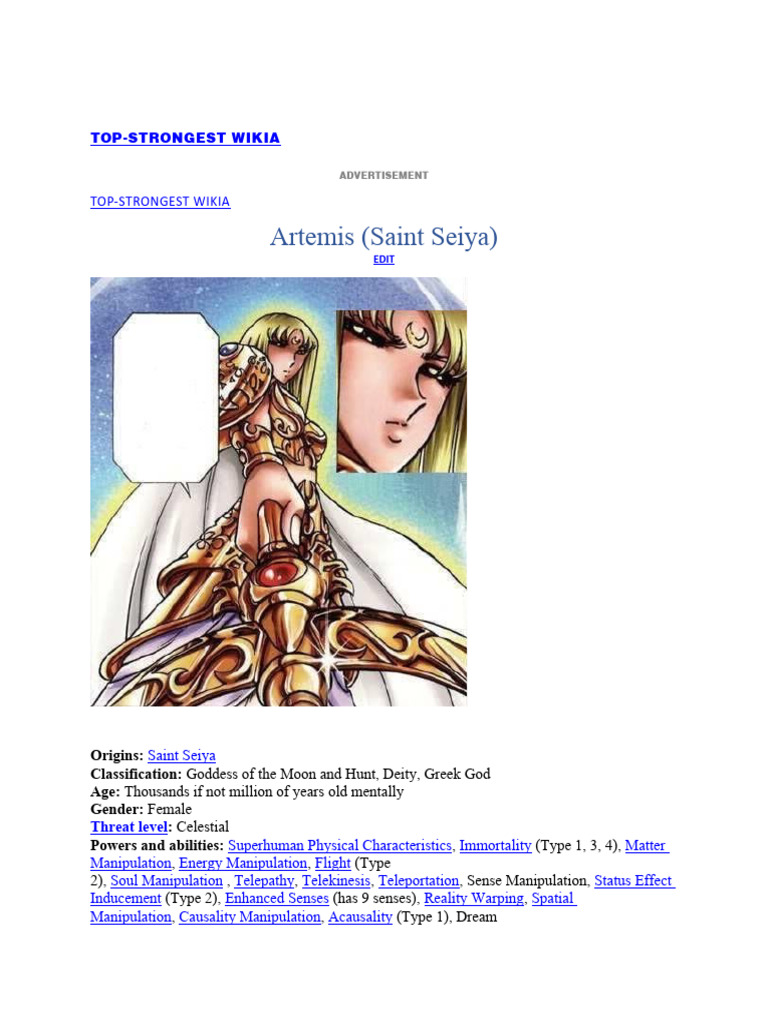 Artemis | PDF | Deities