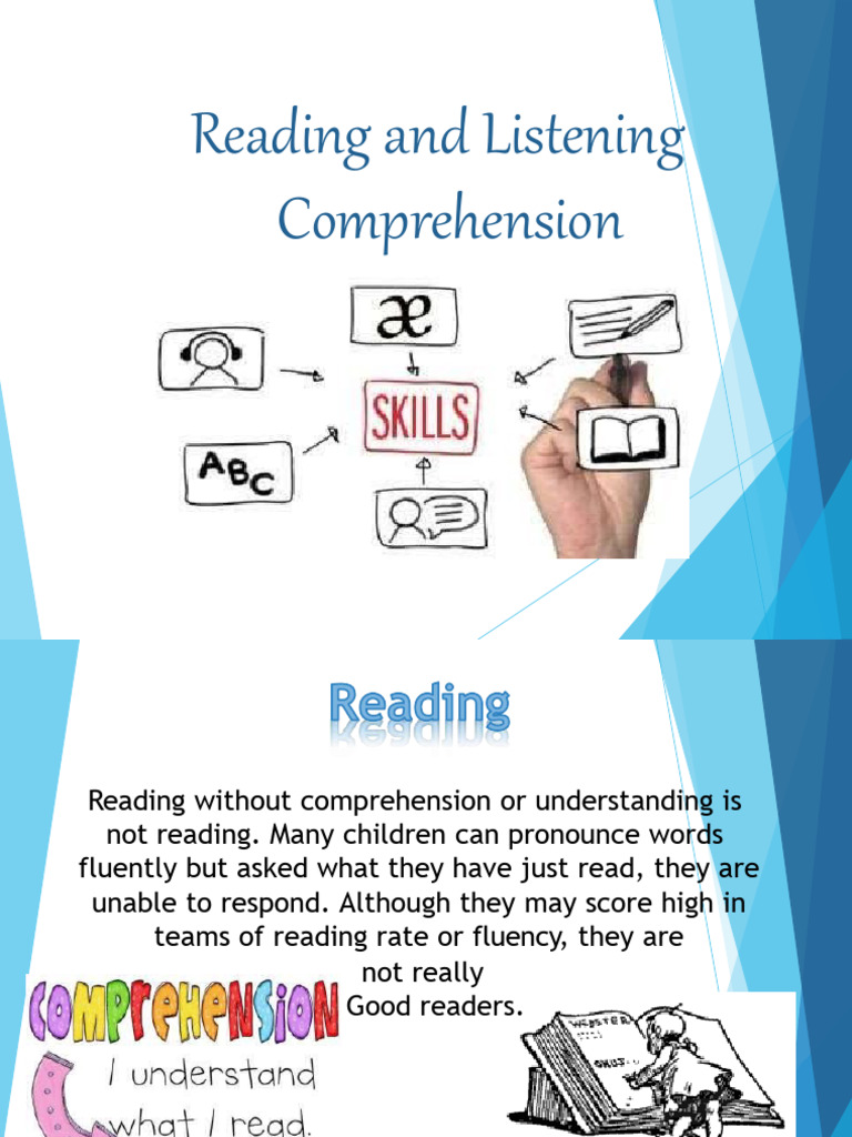 Reading and Listening Comprehension | PDF | Reading Comprehension ...