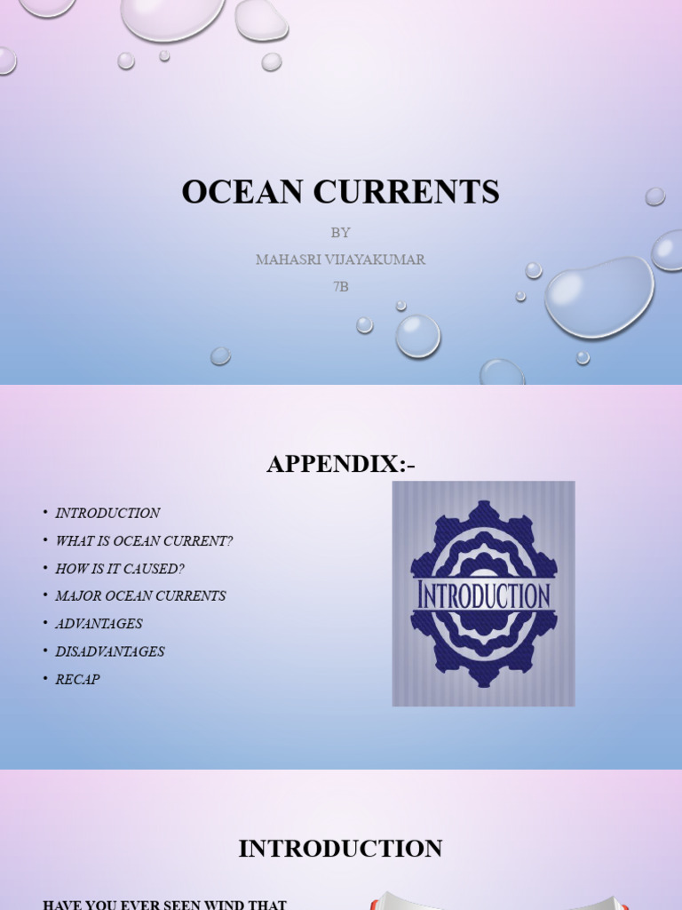 ocean currents | PDF | Oceans | Wound