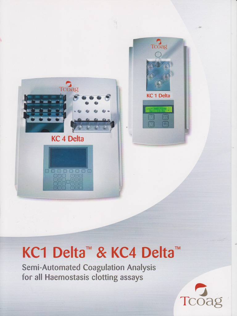 BROSUR Tcoag KC 1 & KC 4 Delta | PDF