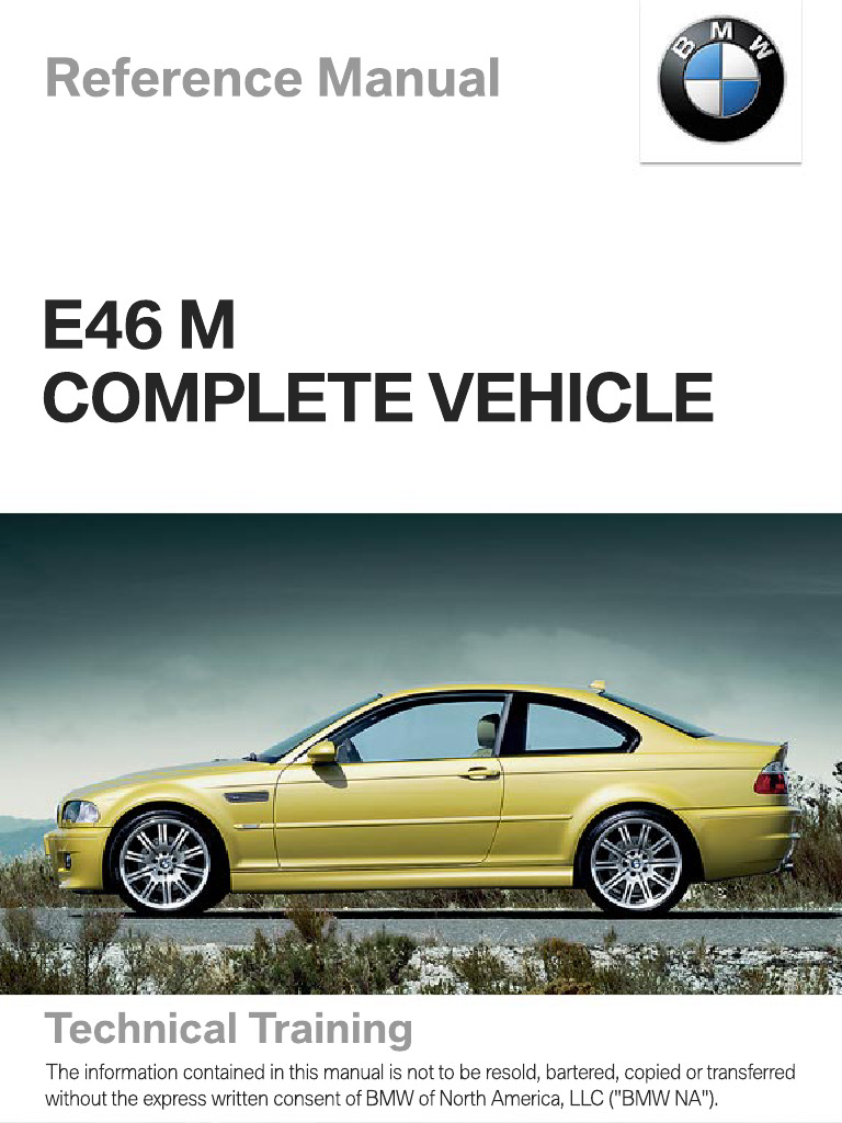 ST041 E46 M Complete Vehicle | PDF | Horsepower | Vehicles