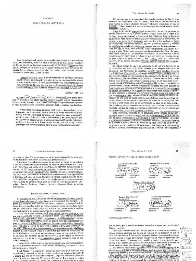 Vida y Obra de Kurt Lewin | PDF