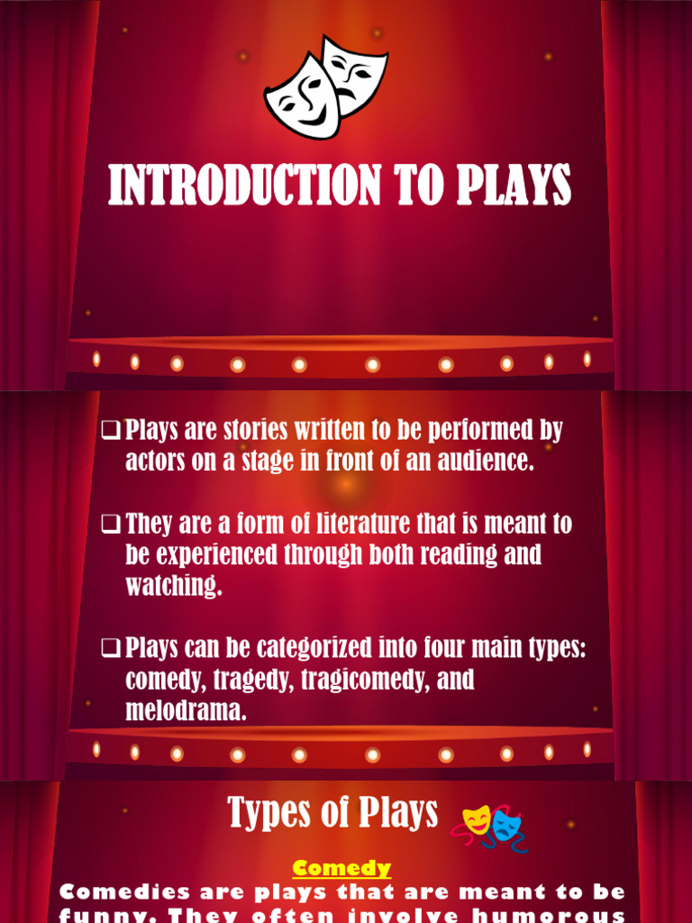 Introduction To Plays | PDF | Tragedy | Grief