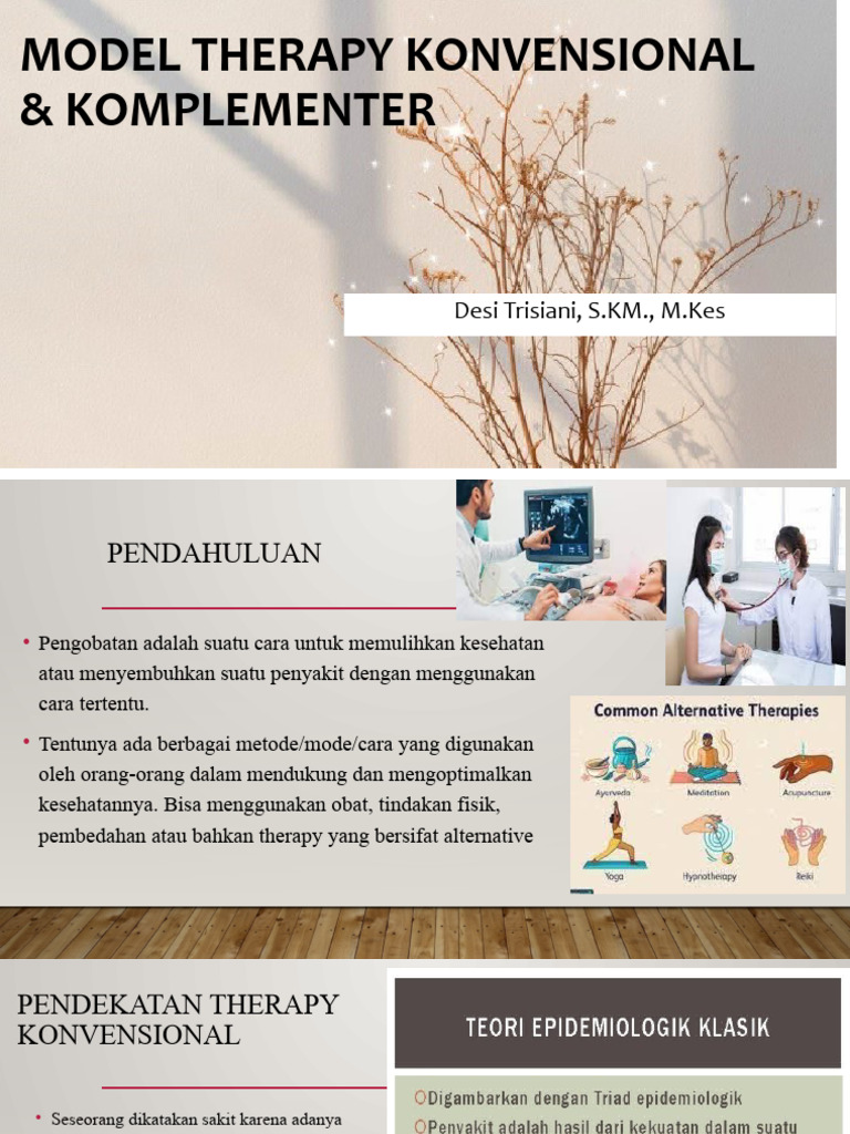 Konvensional & Komplementer | PDF