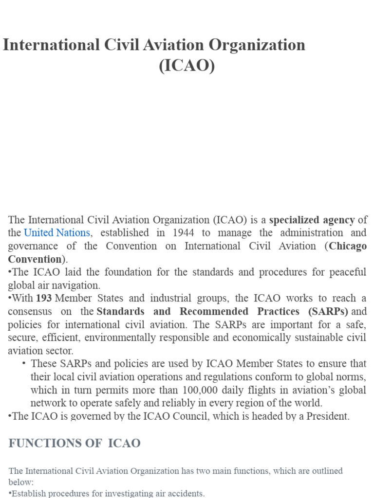 ICAO | PDF | Aviation