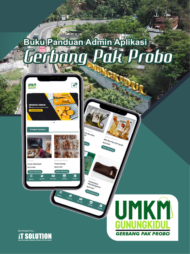 Panduan Admin Gerbang Pak Probo | PDF