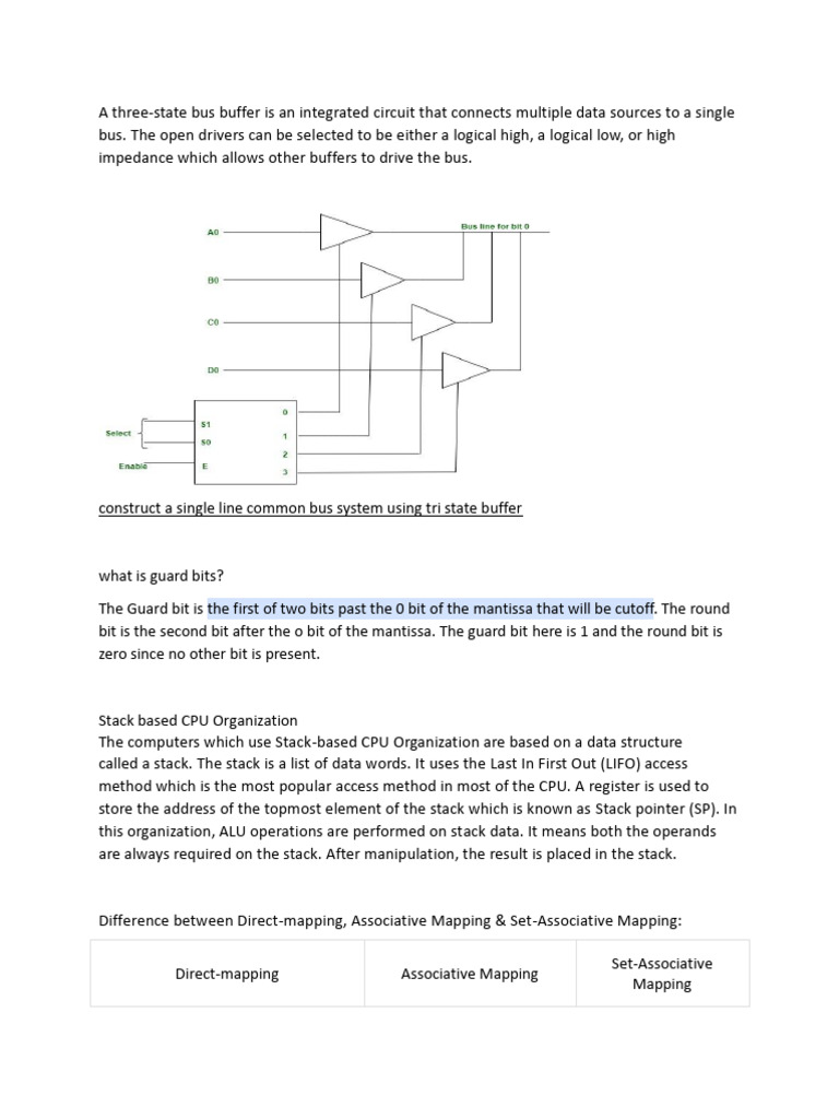 CO Year Answres | PDF | Cpu Cache | Central Processing Unit