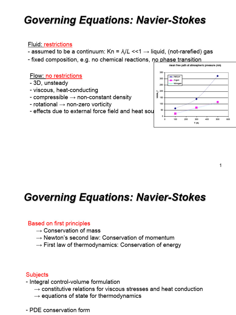 2.governing Equations.006 | PDF | Chemistry | Motion (Physics)