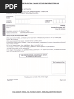 Science Double Award Paper 3 (BGCSE) | PDF | Home & Garden | Technology & Engineering