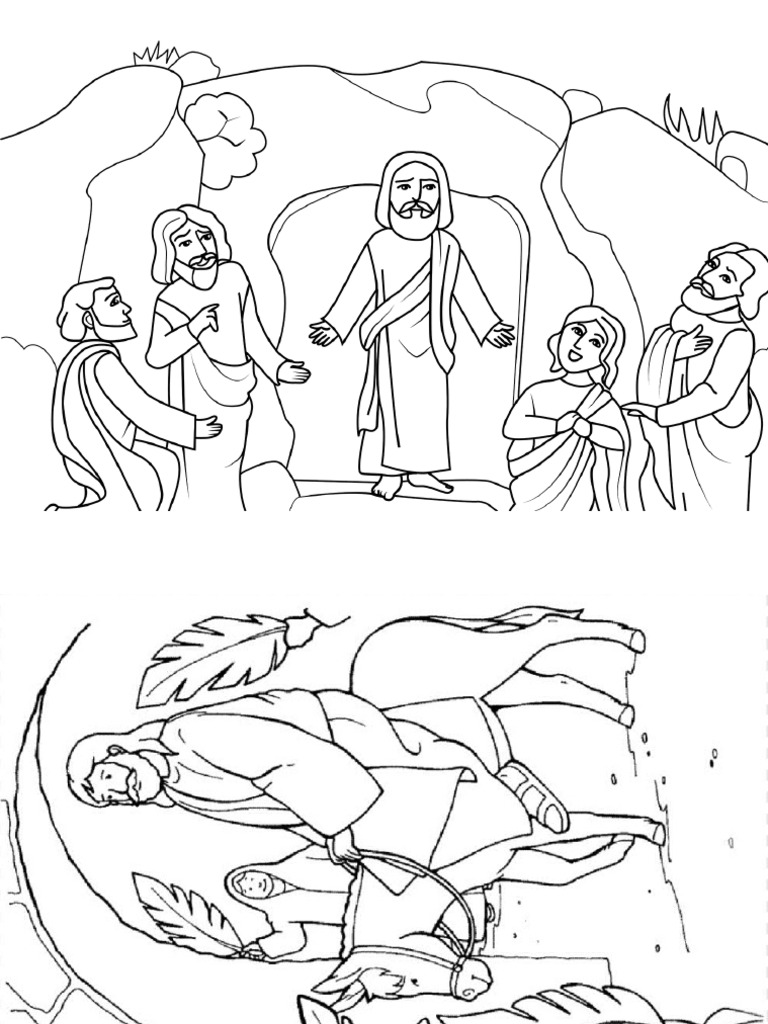 Semana Santa Colorear | PDF