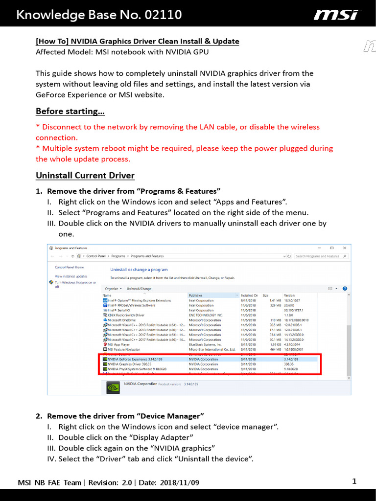 10015790@2018 1122 0320 178429@kb - 02110 en | PDF | Installation (Computer Programs) | Device ...