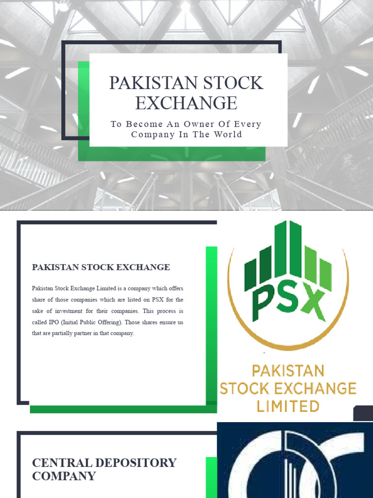 Understanding Pakistan Stock Exchange | PDF | Stocks | Dividend