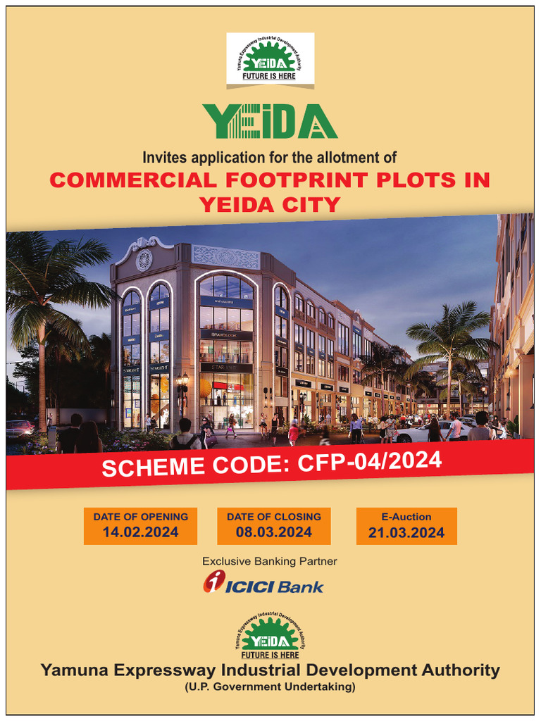 Commercial Footprint Plots in Yeida City | Download Free PDF | Lease ...