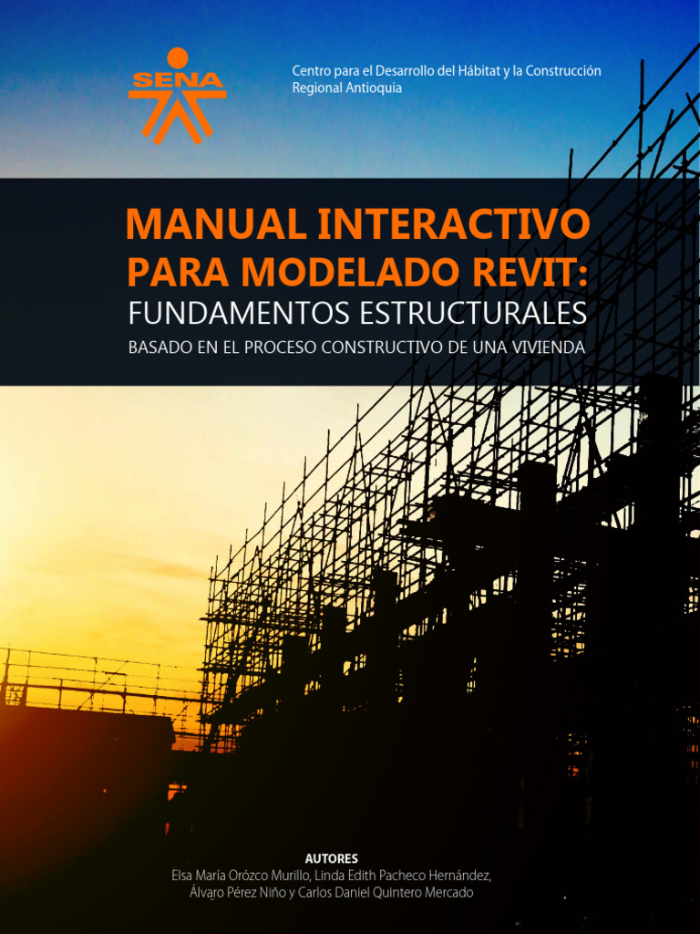 Manual Interactivo para Modelado REVIT | PDF | Autodesk Revit | Fundación (Ingeniería)