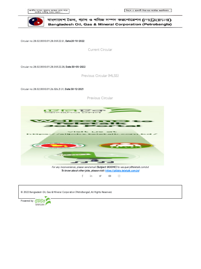 Bangladesh Oil, Gas & Mineral Corporation (PetroBangla) | PDF