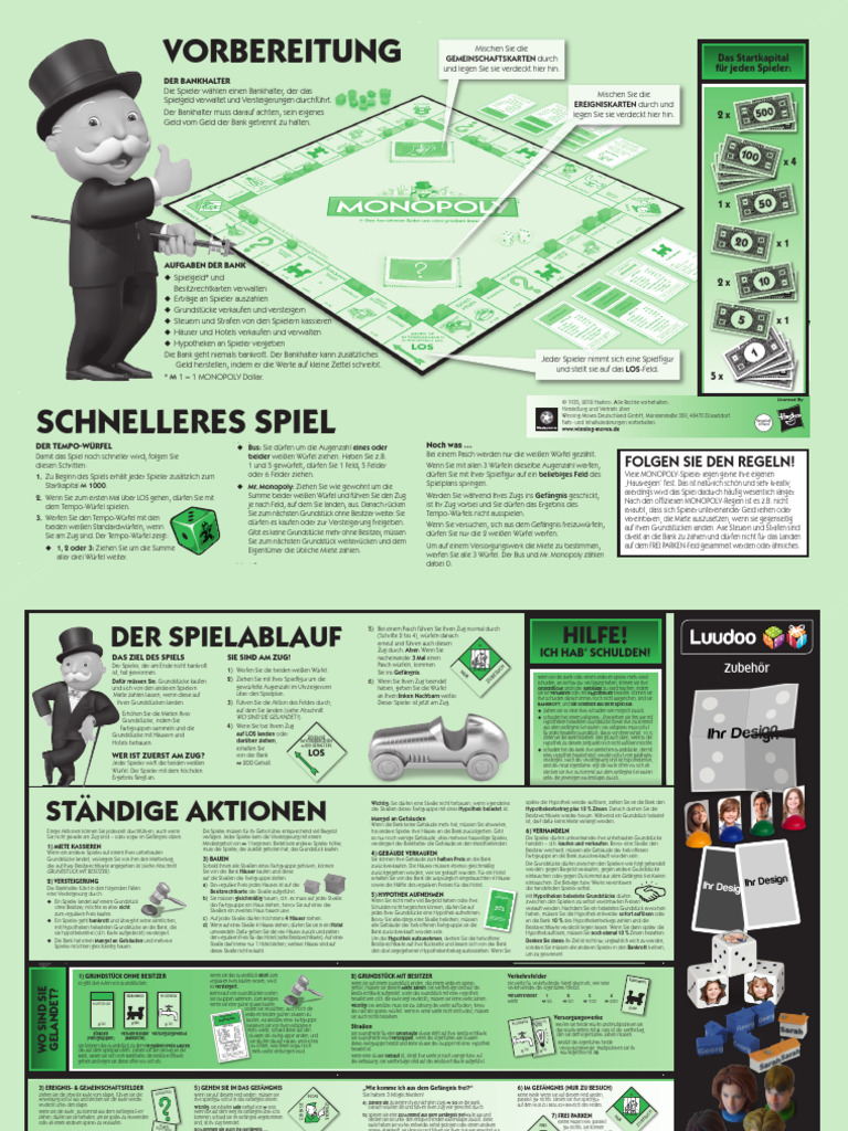 Monopoly Spielanleitung | PDF