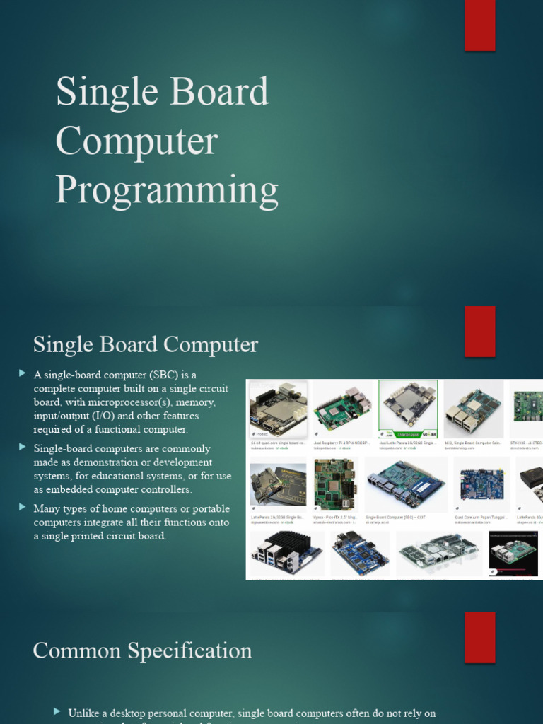 Single Board Computer Programming | PDF | Raspberry Pi | Computer ... Single Board Computer Programming | PDF | Raspberry Pi | Computer ...
