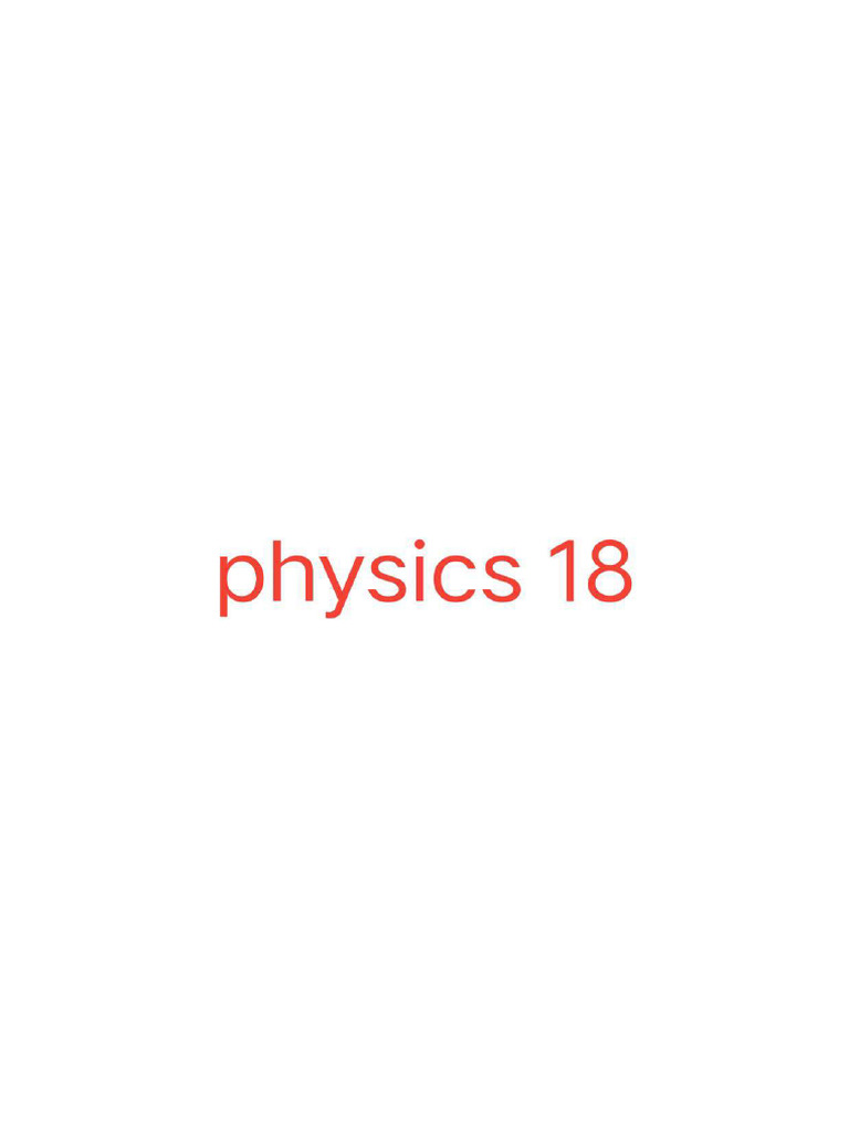 Physics Imp | PDF