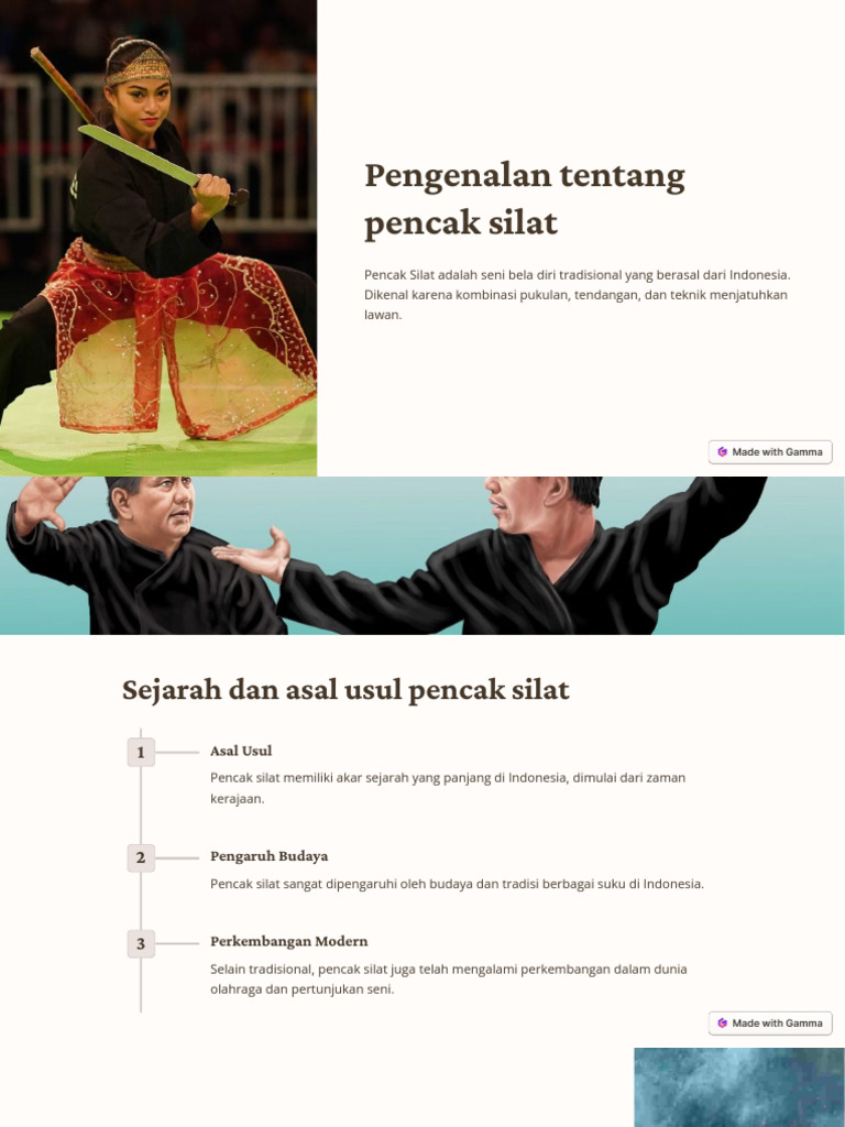 Pengenalan Tentang Pencak Silat | PDF