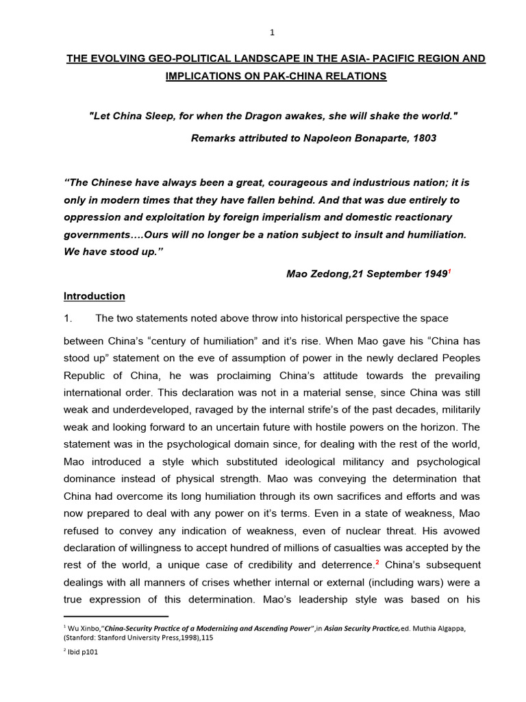 Geo-Political Landscape Asia-Pacific Region & Impl Pak-China | PDF ... Geo-Political Landscape Asia-Pacific Region & Impl Pak-China | PDF ...