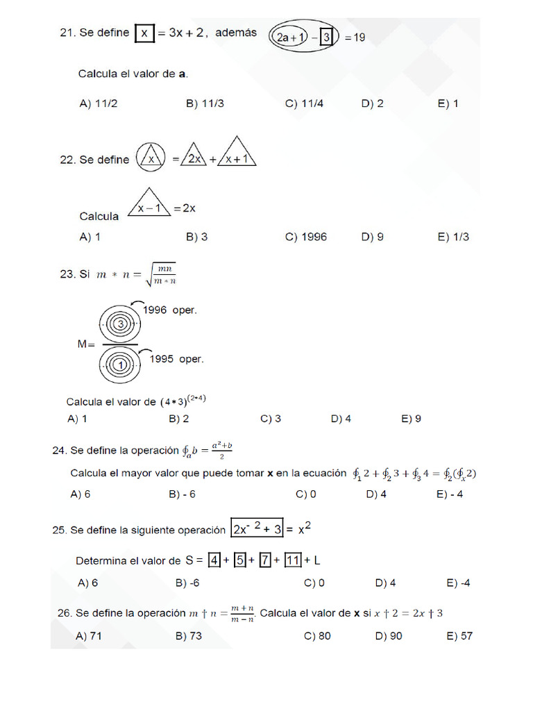Razonamiento Ejercicios Parte 2 | PDF