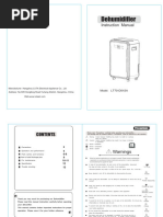 GE Dehumidifier Owner's Manual APHL50LB | PDF | Ac Power Plugs And ...