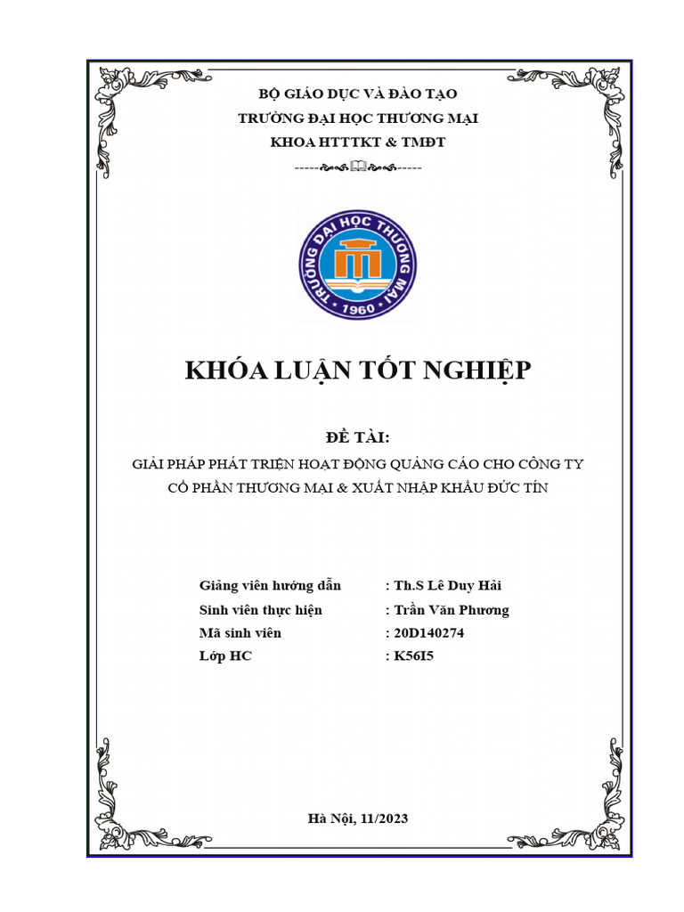 Bai Khoa Luan Gui Pho To | PDF