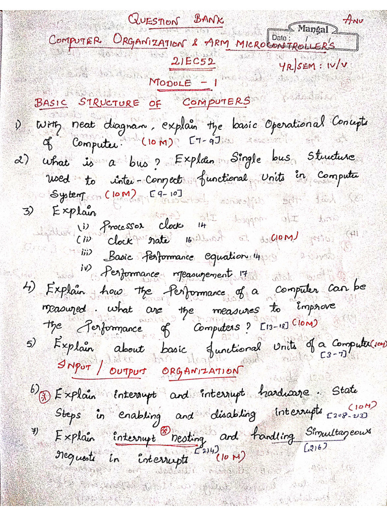 21ec52 Co&arm Mod 1&2 QB | PDF