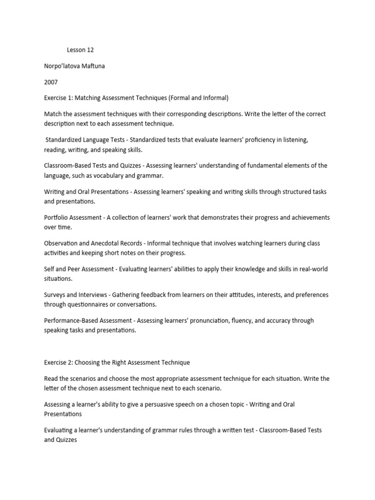 Lesson 12-WPS Office | PDF | Educational Assessment | Learning