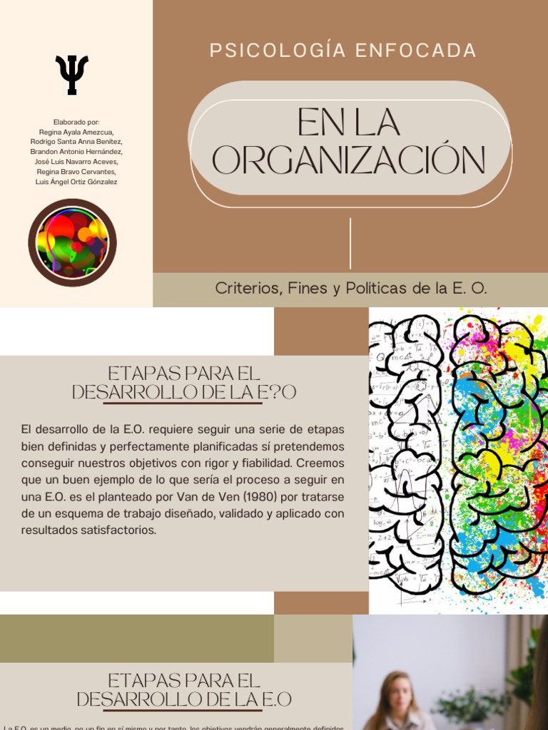 EXPO EQUIPO 7 PSIC ORG | PDF | Gestión de recursos humanos | Evaluación