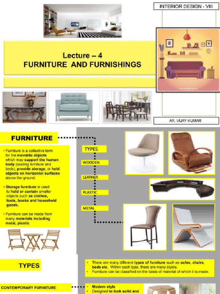 Furniture and Furnishings | PDF