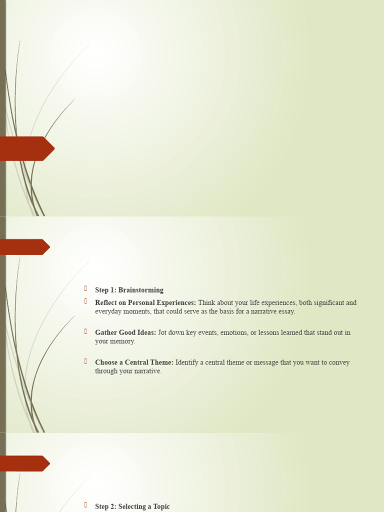 Narrative | PDF | Narrative | Essays