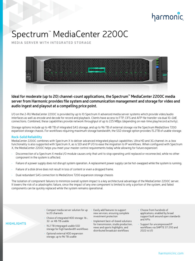 Spectrum-Mediacenter Manual-2200c | PDF | Solid State Drive | Hard Disk ...