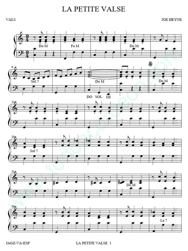 La Petite Valse-1 | PDF