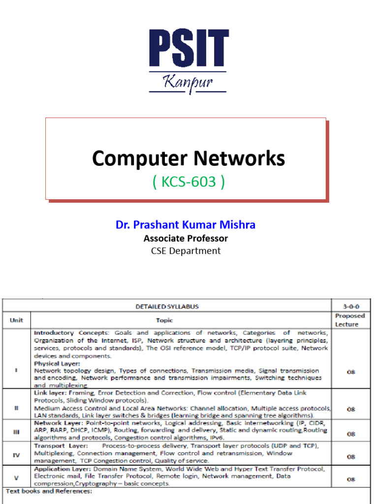 CN Unit 1 | PDF